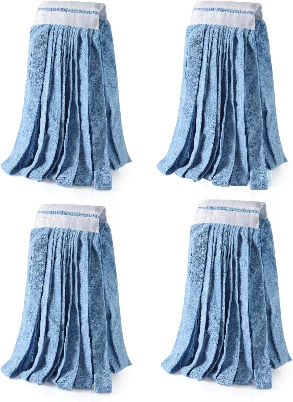 Amazon.com: Eyliden 4 Pack Commercial Mop Head Replacement, Heavy Duty ...