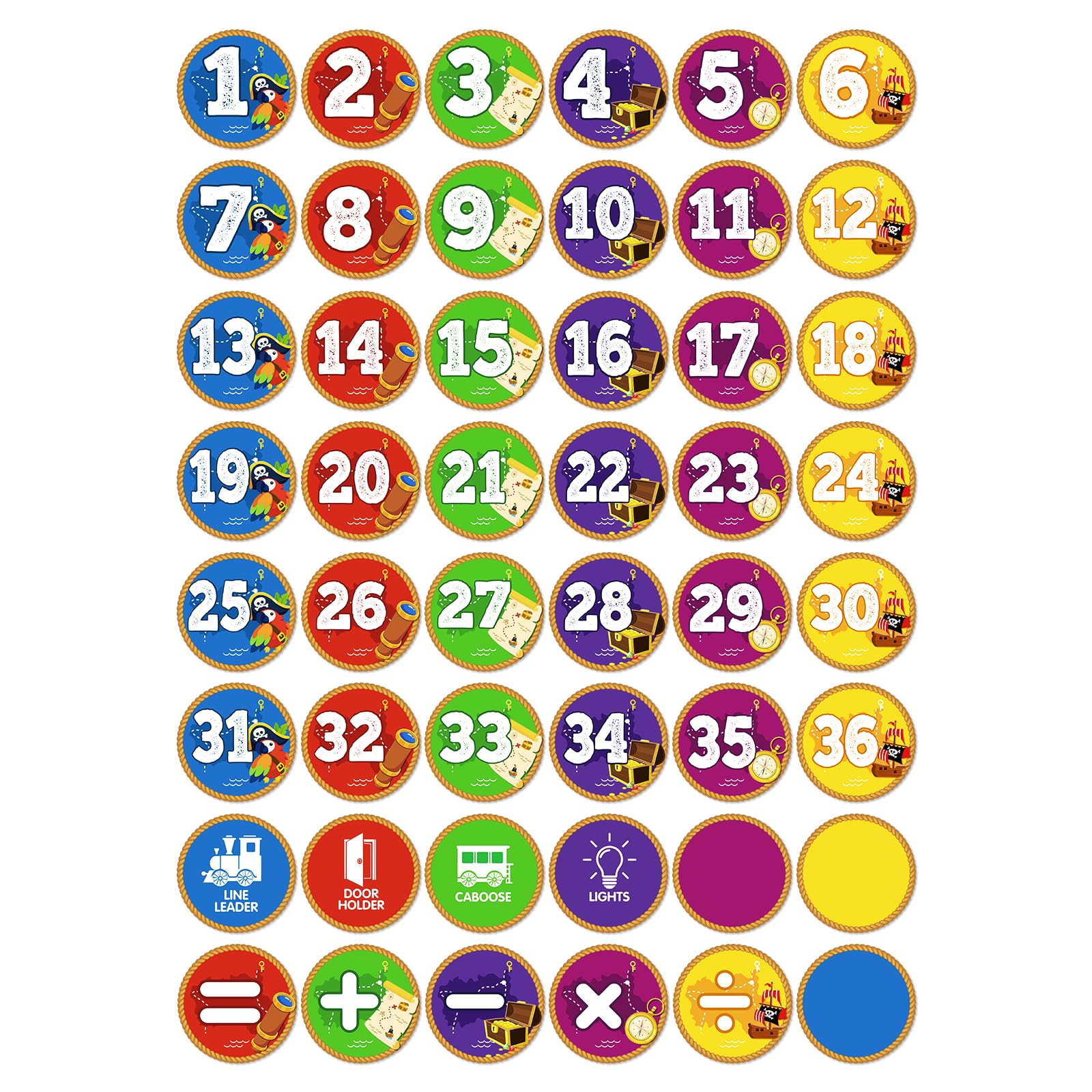 Snapklik.com : Line Up Spots For Classroom Floor - Treasure Theme Floor ...