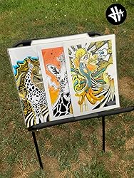 Amazon.com: Creative Mark Medium Canvas Art Print Rack - Portable ...