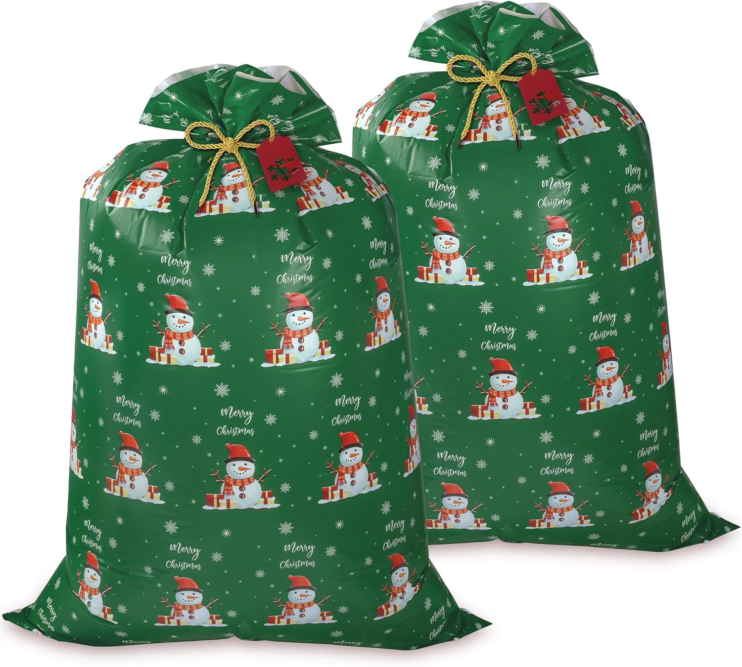 Amazon.com: Childom 2 Pcs Large Christmas Gift Bags,Large Gift Bag 57"x ...