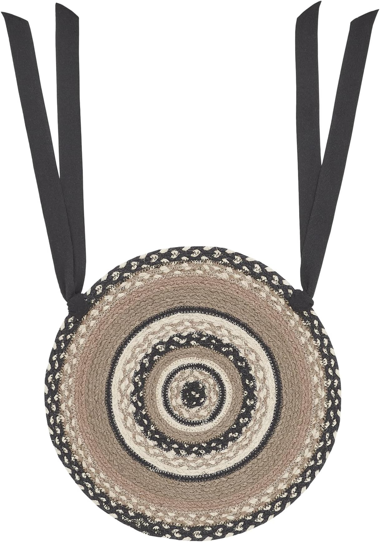 Amazon.com: VHC Brands Tea Cabin Rustic Jute Green Textured Striped ...