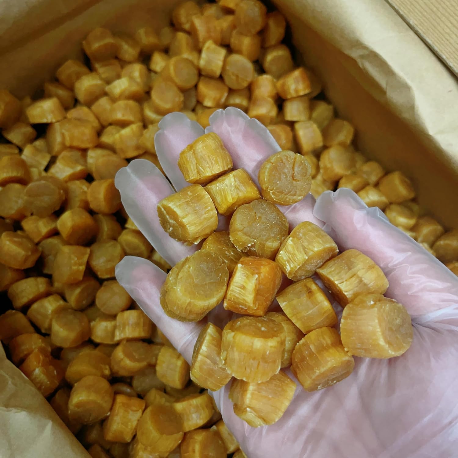 Amazon.com: Medium Size Scallop Dried Japanese Scallops にっぽん日本のほし干しもと元か ...