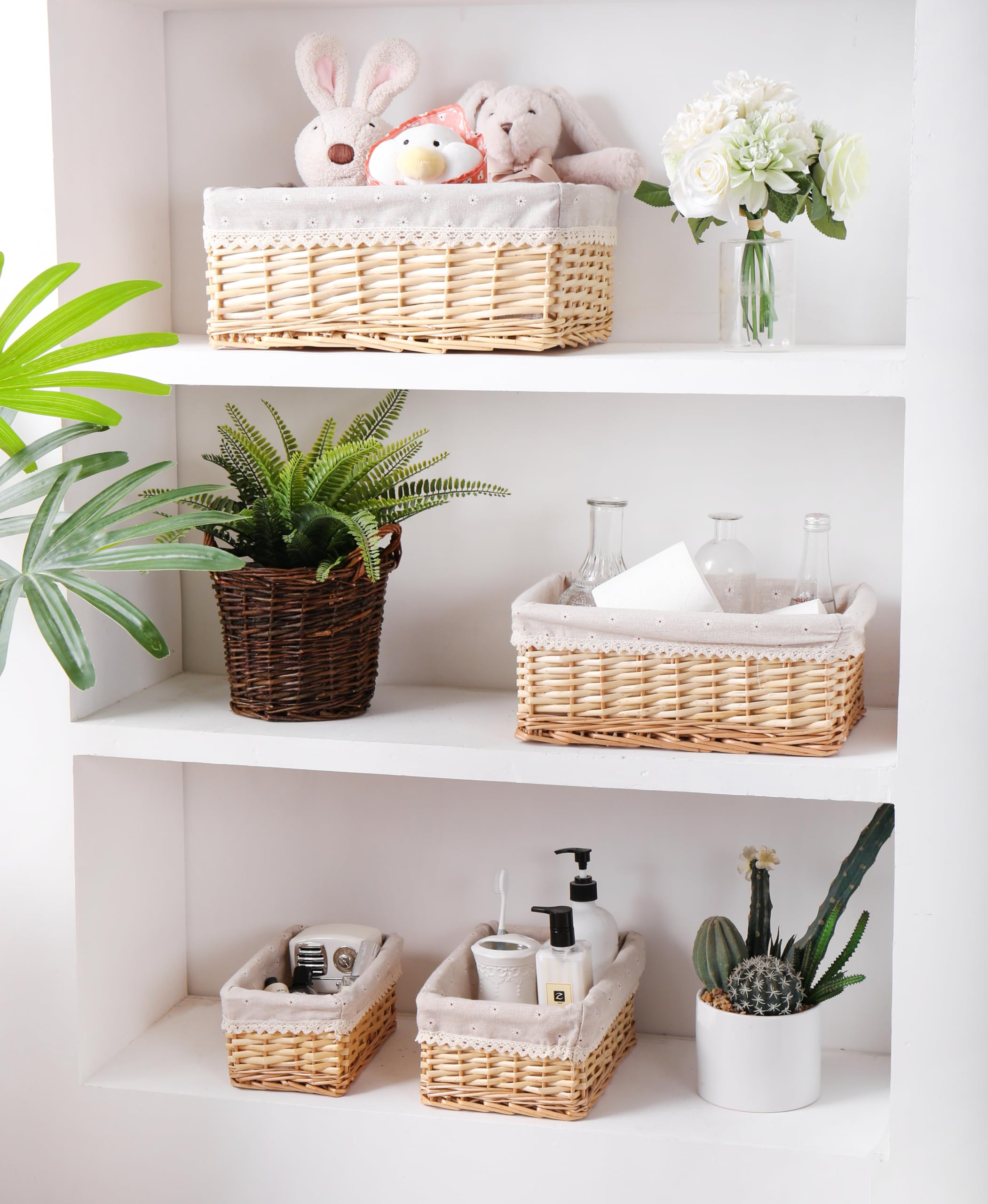 Metal Wicker Storage