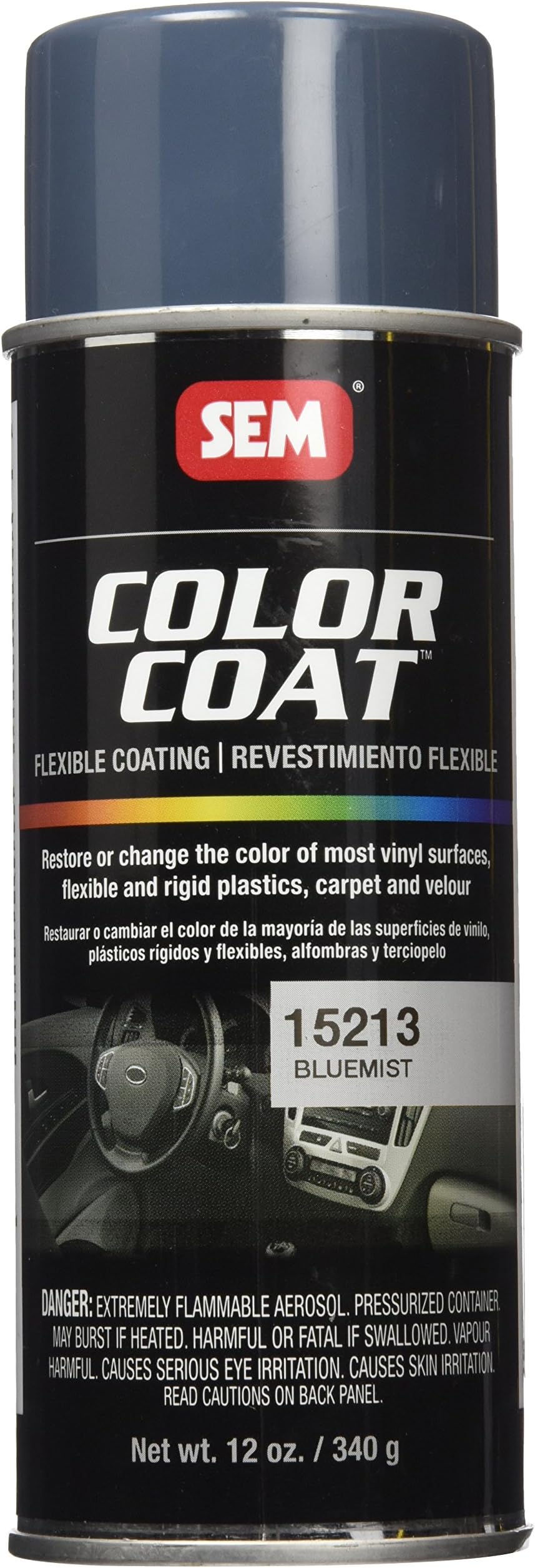 Amazon.com: SEM 15043 Shadow Blue Color Coat - 12 oz. : Automotive