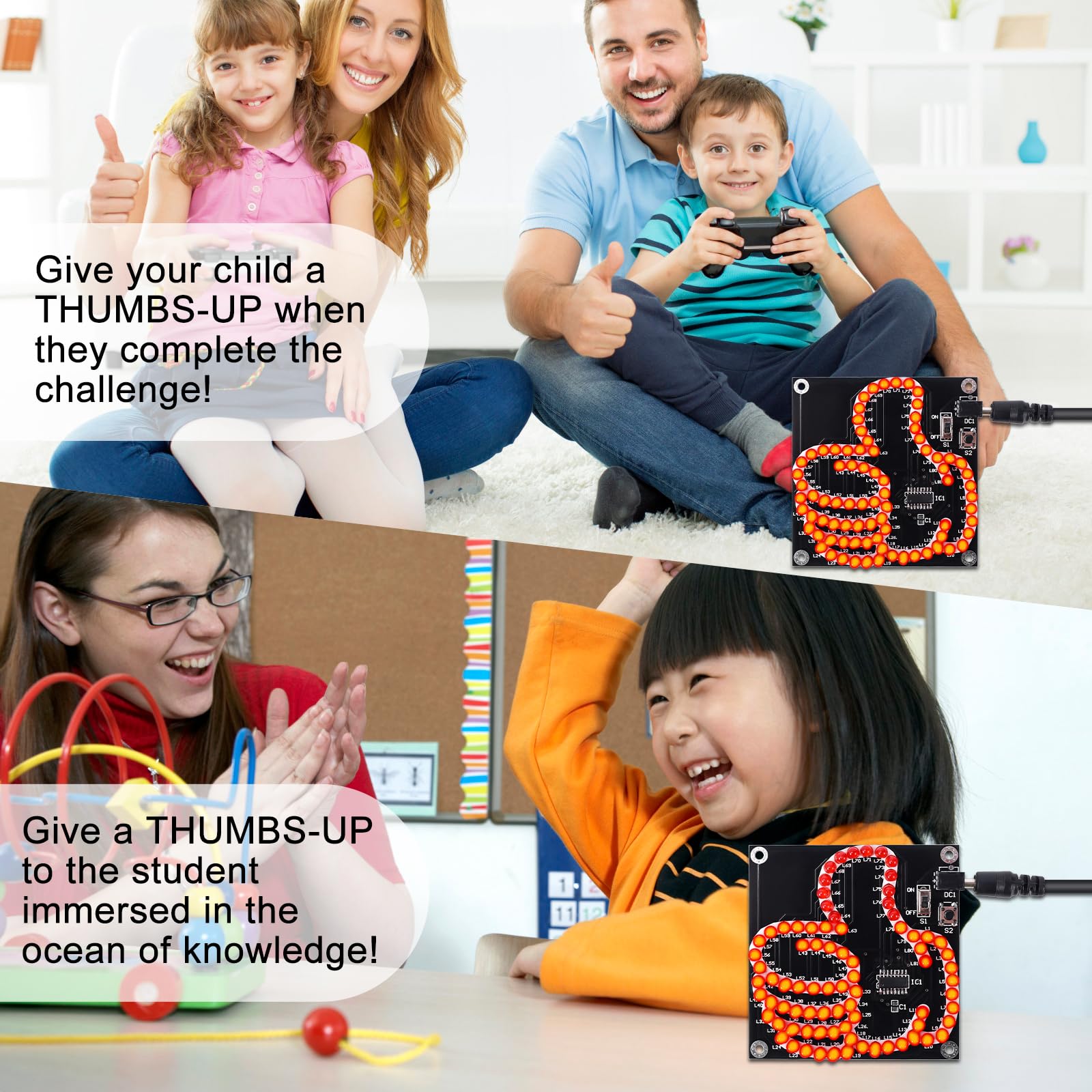 Snapklik.com : Soldering Project, Icstation LED Light Soldering ...