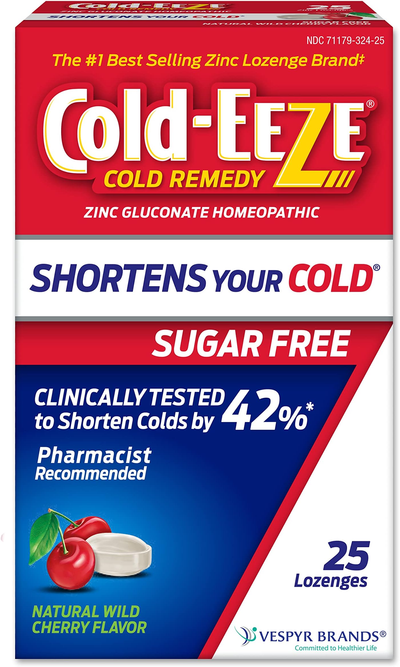 Amazon.com: Cold-EEZE Natural Cherry Zinc Lozenges, Homeopathic Cold ...