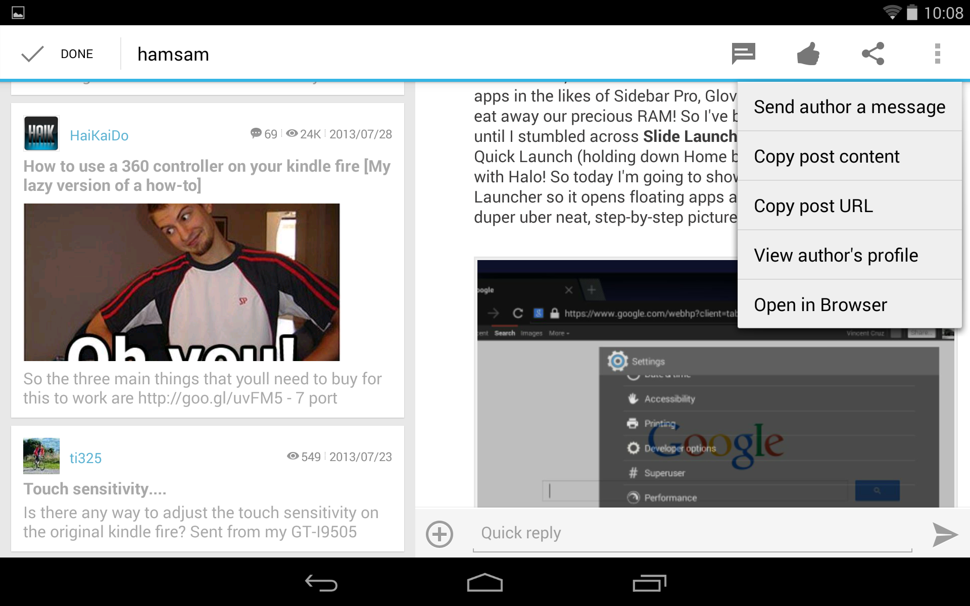 Tapatalk - App on the Amazon Appstore