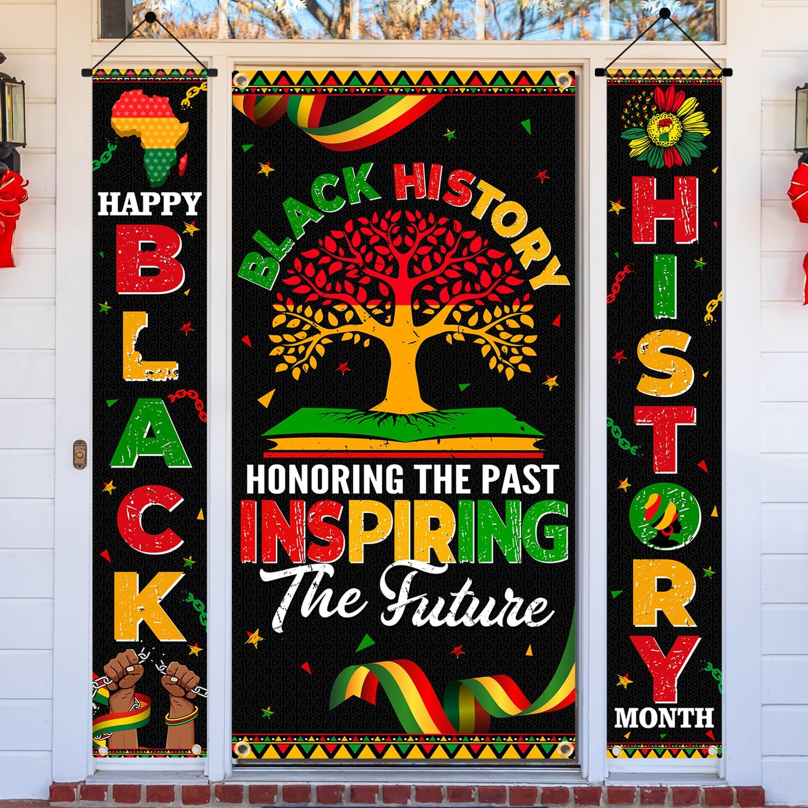 Amazon.com: Black History Month Decorations, Black History Month Door ...