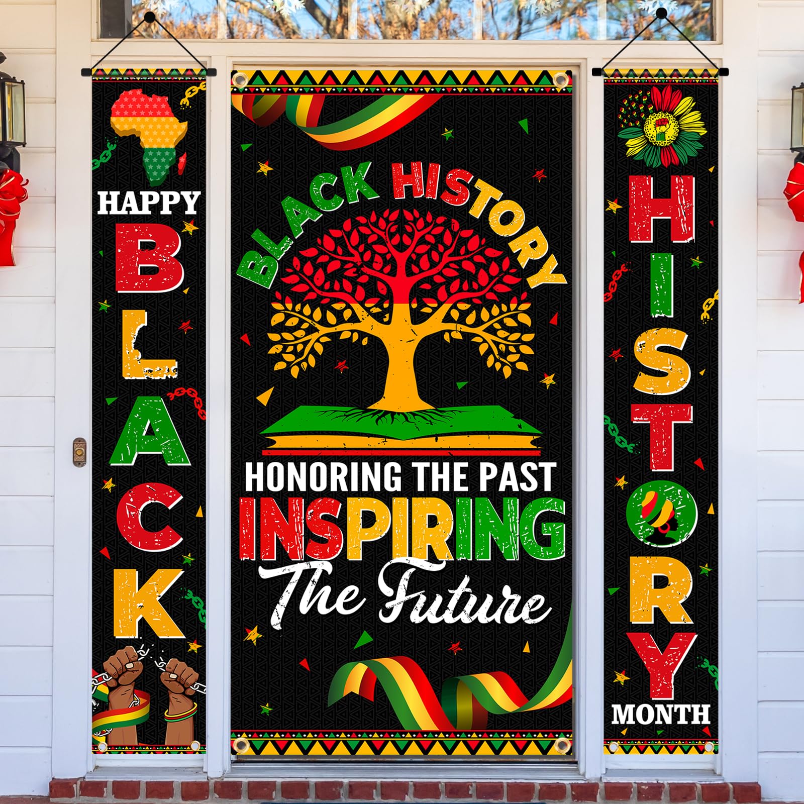 Amazon.com: Black History Month Decorations, Black History Month Door ...