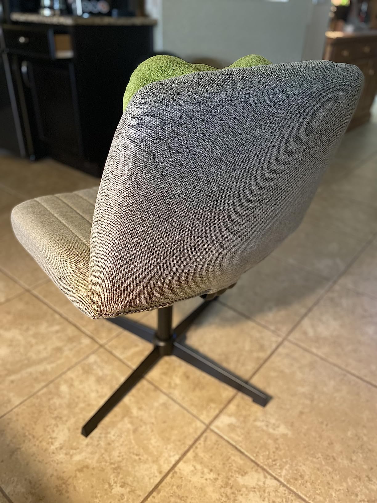 $13/mo - Finance Sweetcrispy Office Chair No Wheels - Armless Desk ...
