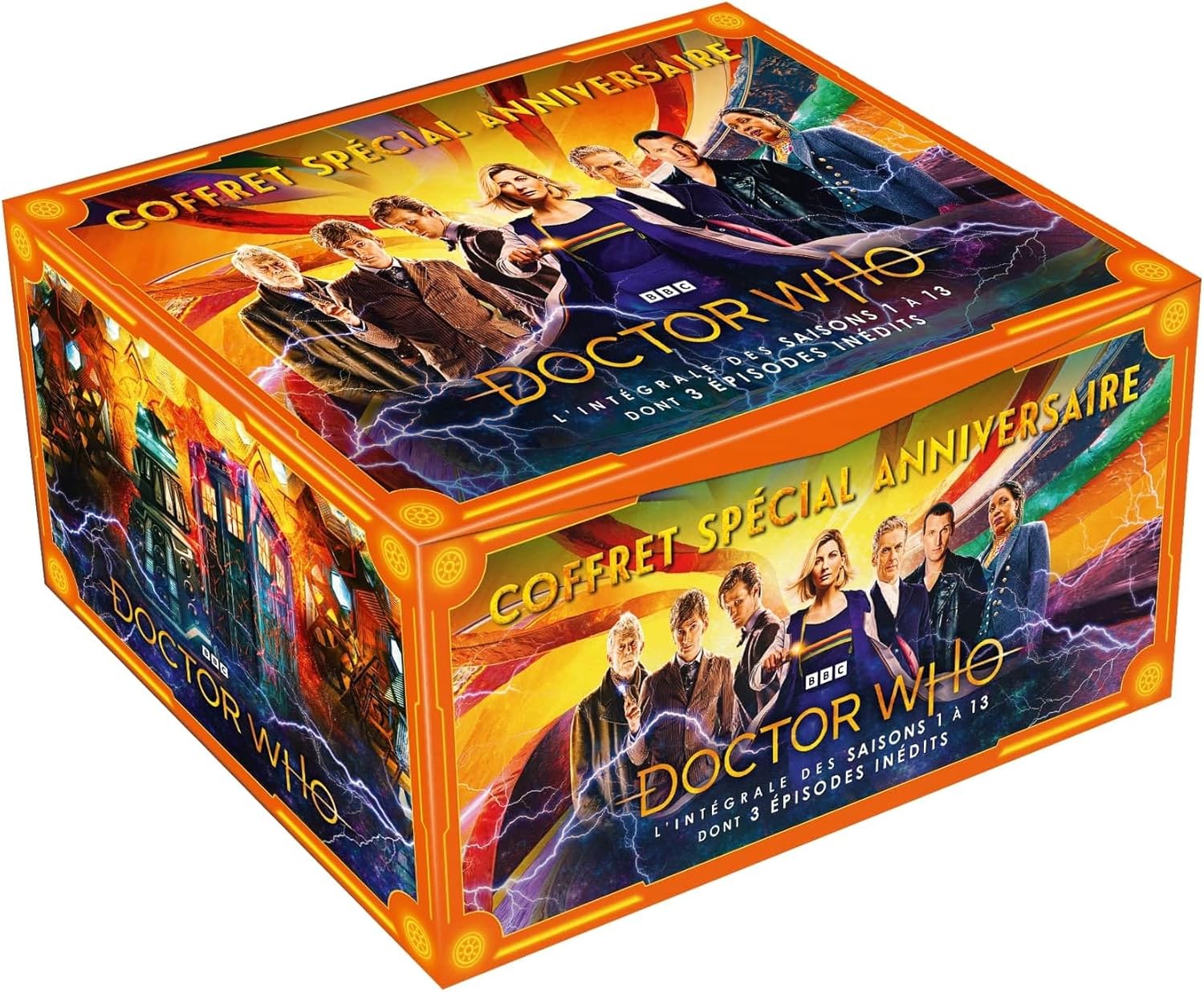 Amazon.fr - COFFRET DOCTOR WHO - SAISONS 1 A 13 - Coffret Edition 60 ème anniversaire - DVD ...
