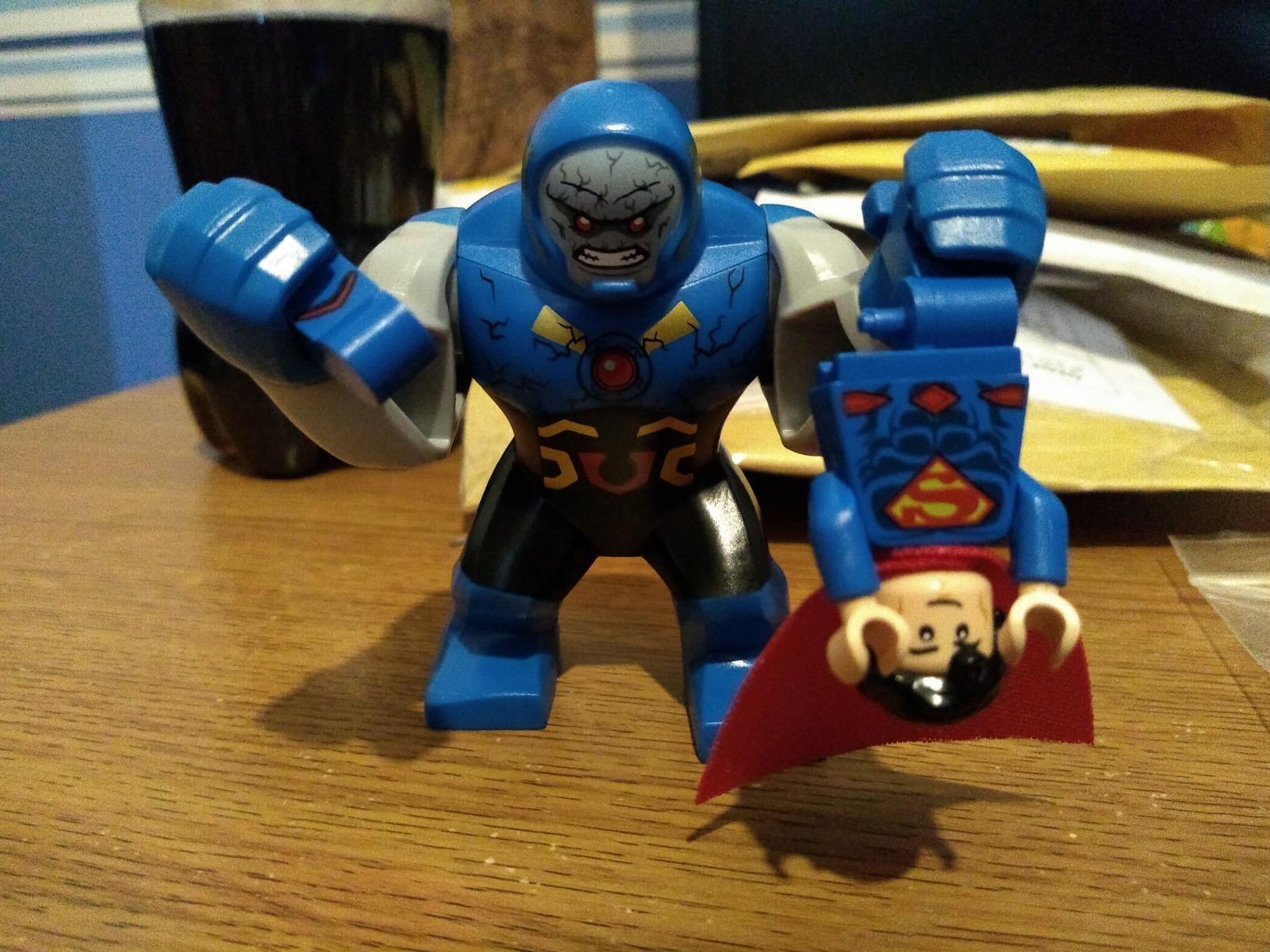 LEGO DC Superheros Official Darkseid Mini Figure only : Amazon.co.uk ...