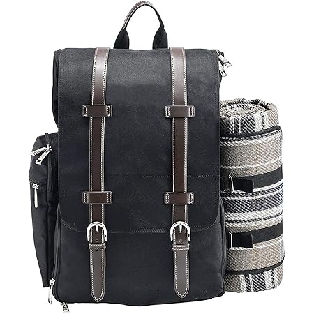 Amazon.com: Picnic Backpack for Adventures,Insulated Picnic Backpack ...