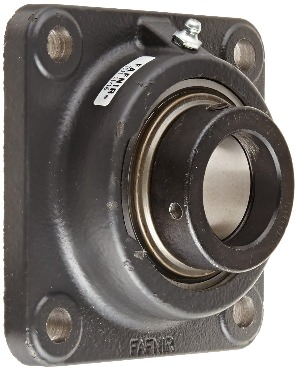 Timken TCJ1 11/16 Flange Unit, 4 Bolt Holes, Industrial-Duty, Relubricatable, Non-Expansion ...