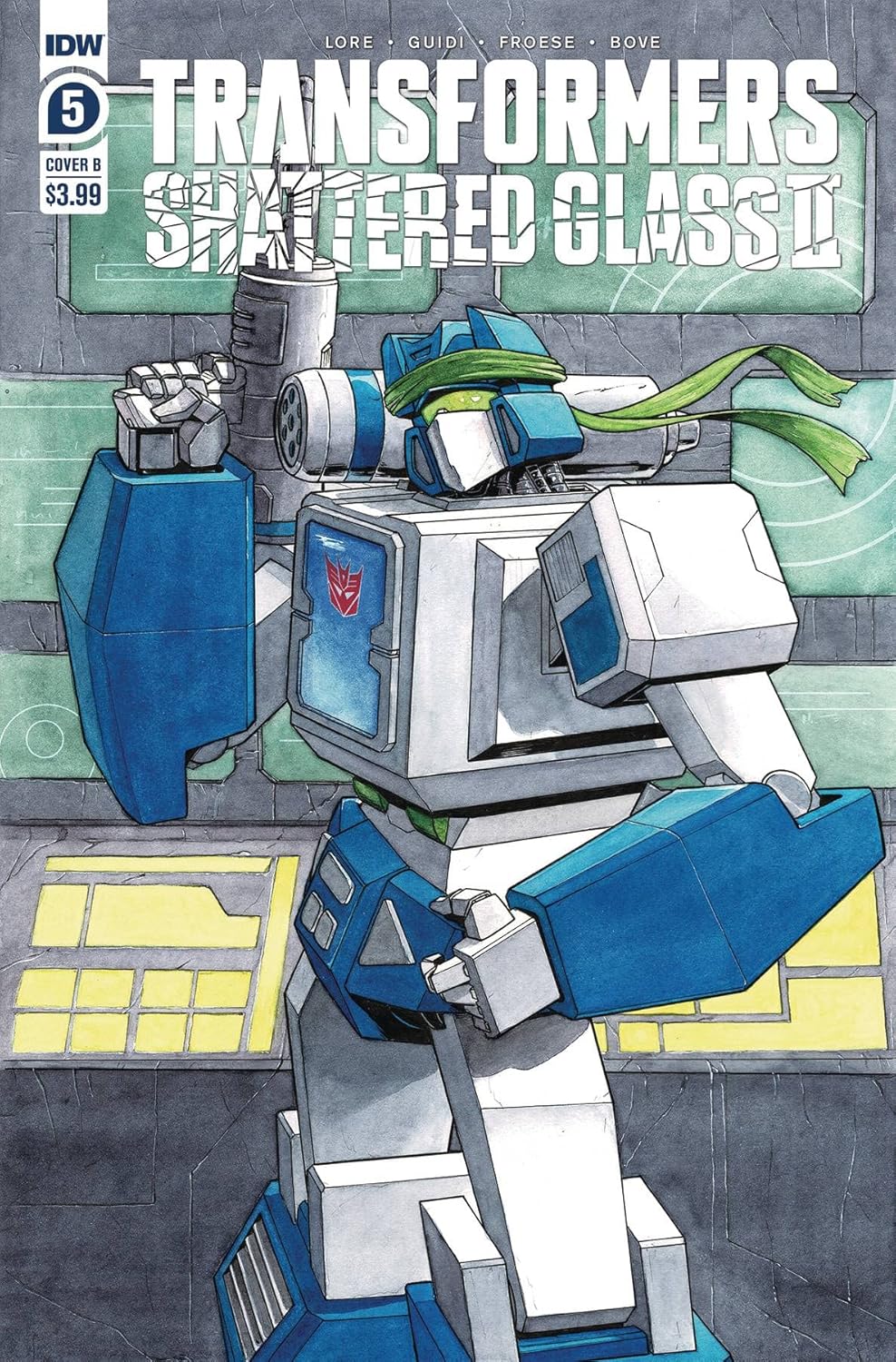 Transformers Shattered Glass II #5 CVR B Kershaw: Danny Lore: Amazon ...