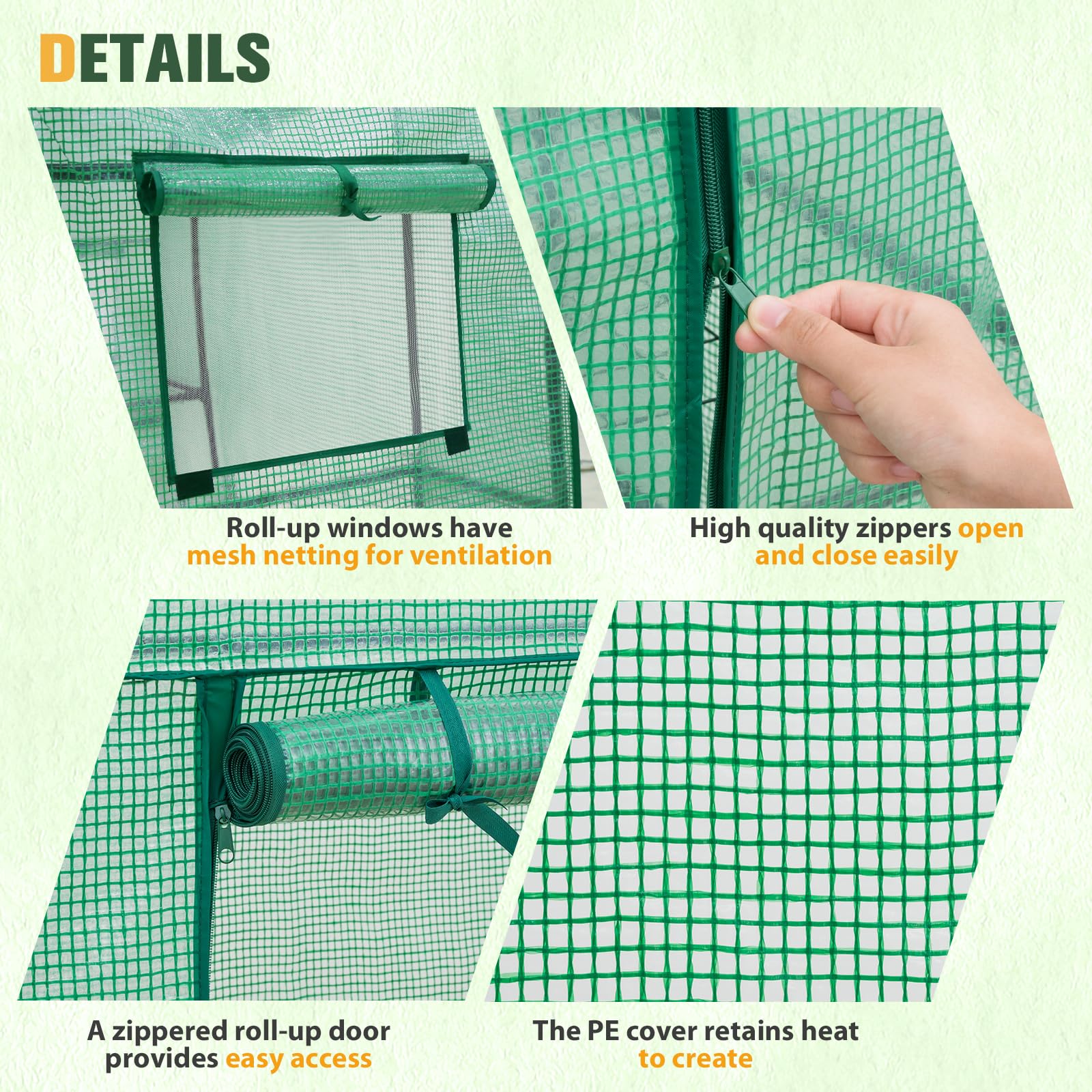 Snapklik.com : COOS BAY Walk In Mini Greenhouse