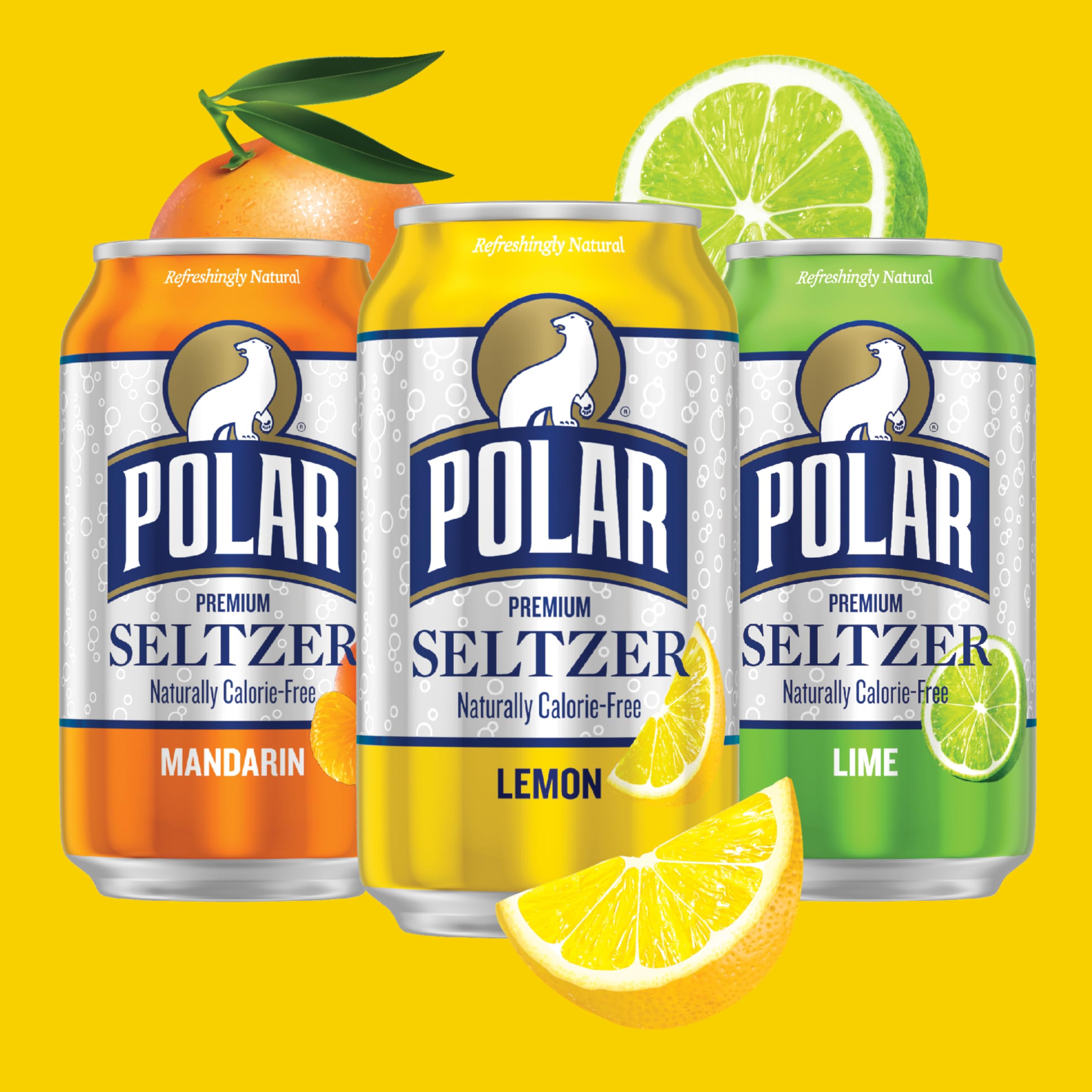 Snapklik.com : Polar Seltzer Water Citrus Variety Pack