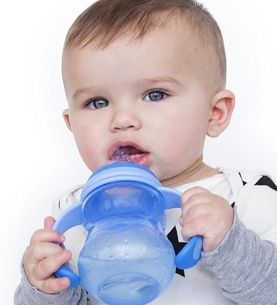 Amazon.com : Nuby Non-Drip 3-Stage Wide Neck Bottle to Cup, 8 Ounce, Colors May Vary : Baby ...