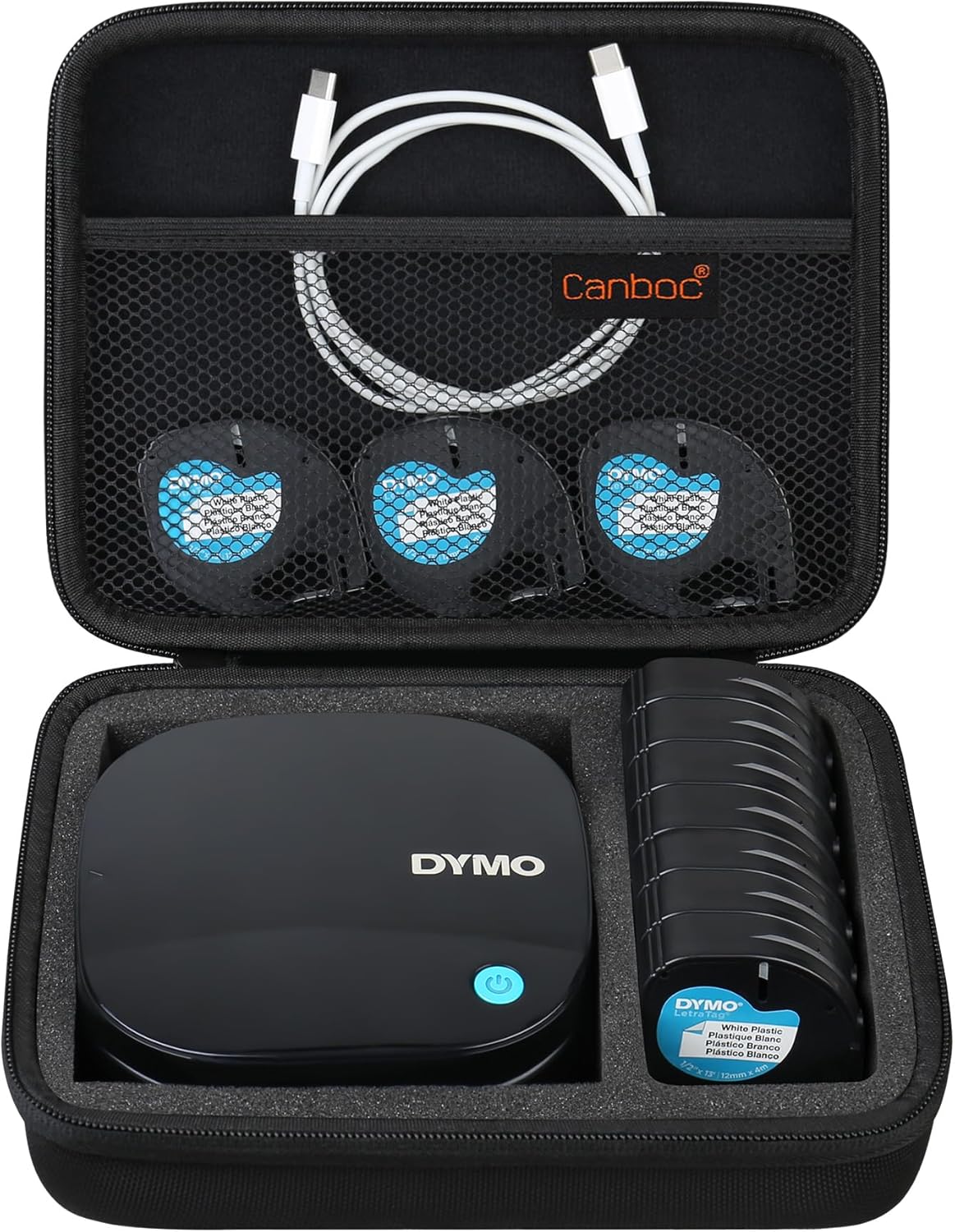 Amazon.com: Canboc Hard Carrying Case for DYMO LetraTag 200B Bluetooth ...