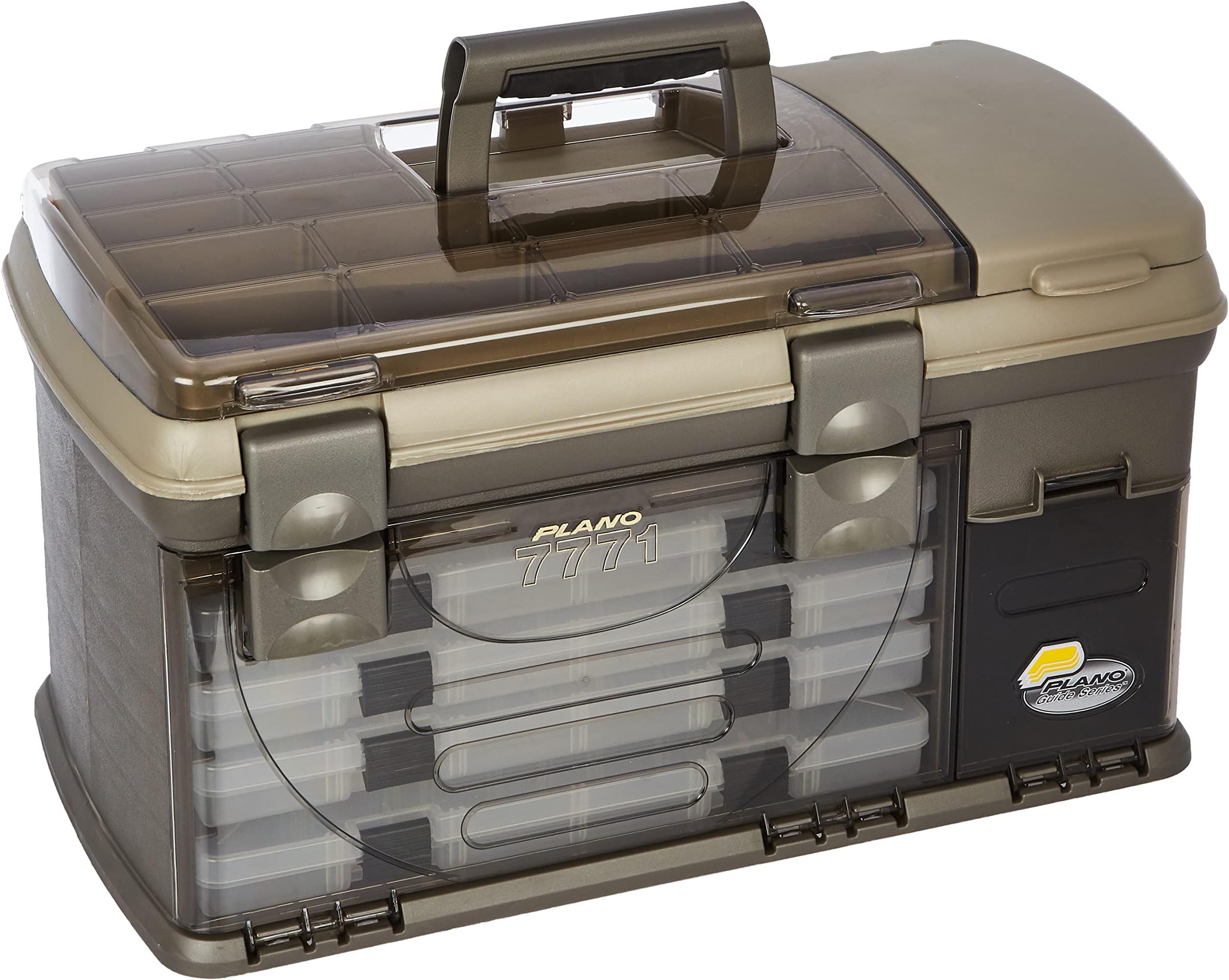 Plano 737-002 Tackle Box mit 3 Schubladen, Grün/Beige : Amazon.de ...