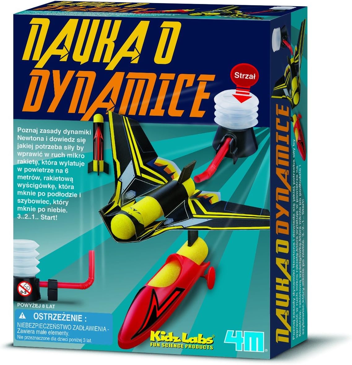 Amazon.com: 4M Pump Rocket Science : Toys & Games