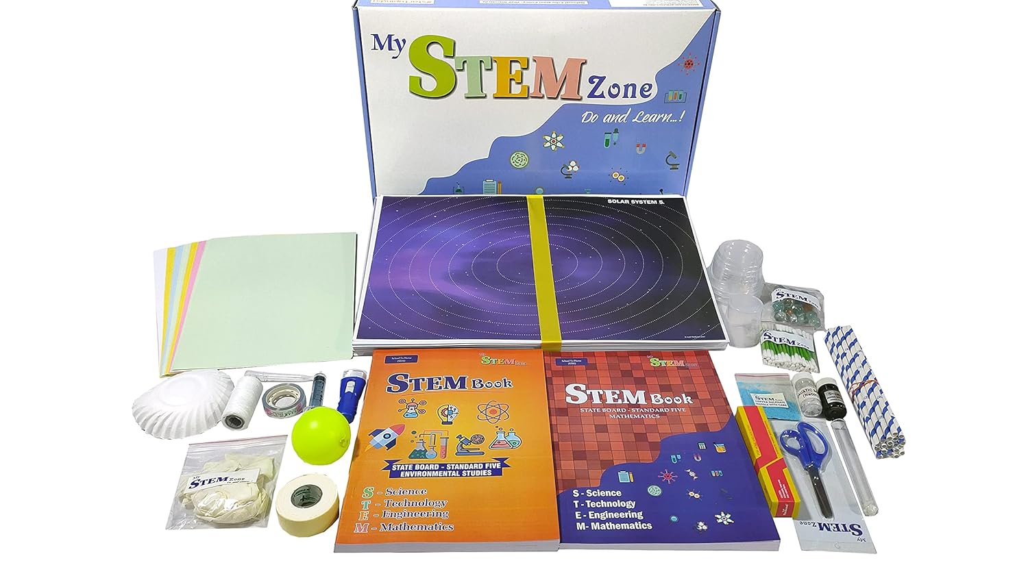 Buy My STEM Zone Grade V State Board. 2 STEM Books + 61 Projects ...