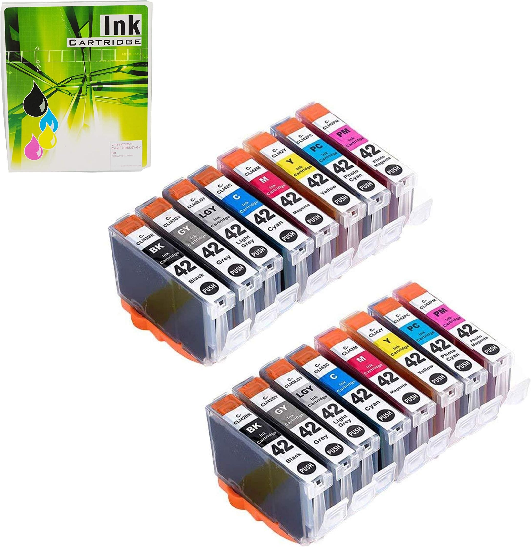 Amazon.com: Canon CLI-42PC Original Phote Cyan Ink Cartridge for the ...