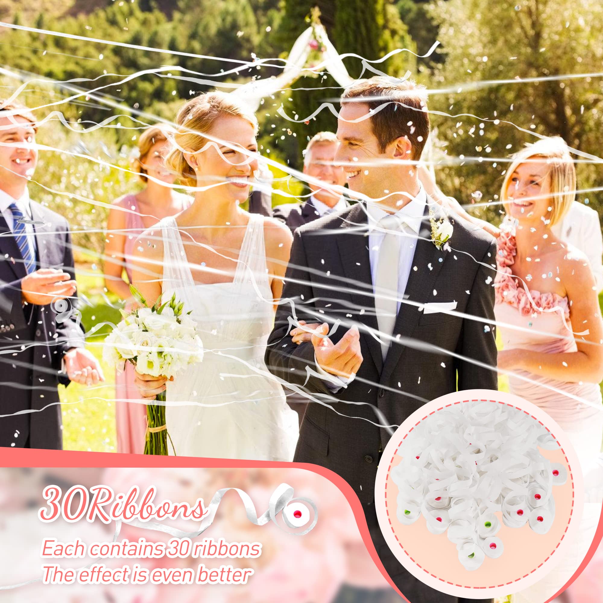 Snapklik.com : 36Pack No Mess Party Poppers,Streamers Poppers Party ...