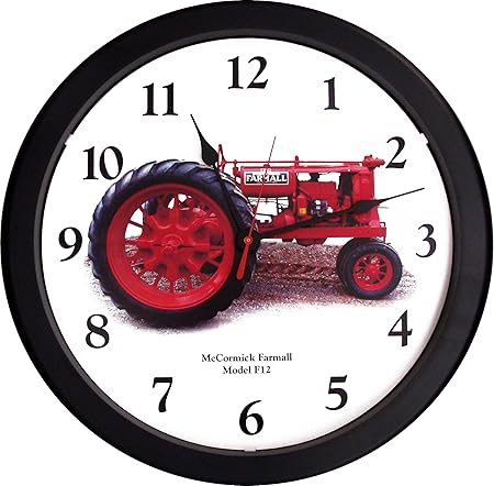 Amazon.com: New Massive McCormick Farmall Model F12 Tractor 14" Wall ...