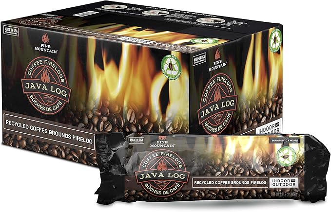 Amazon.com: Pine Mountain 4152501471 Java-Log Firelog, 4-Hour Burn Time ...