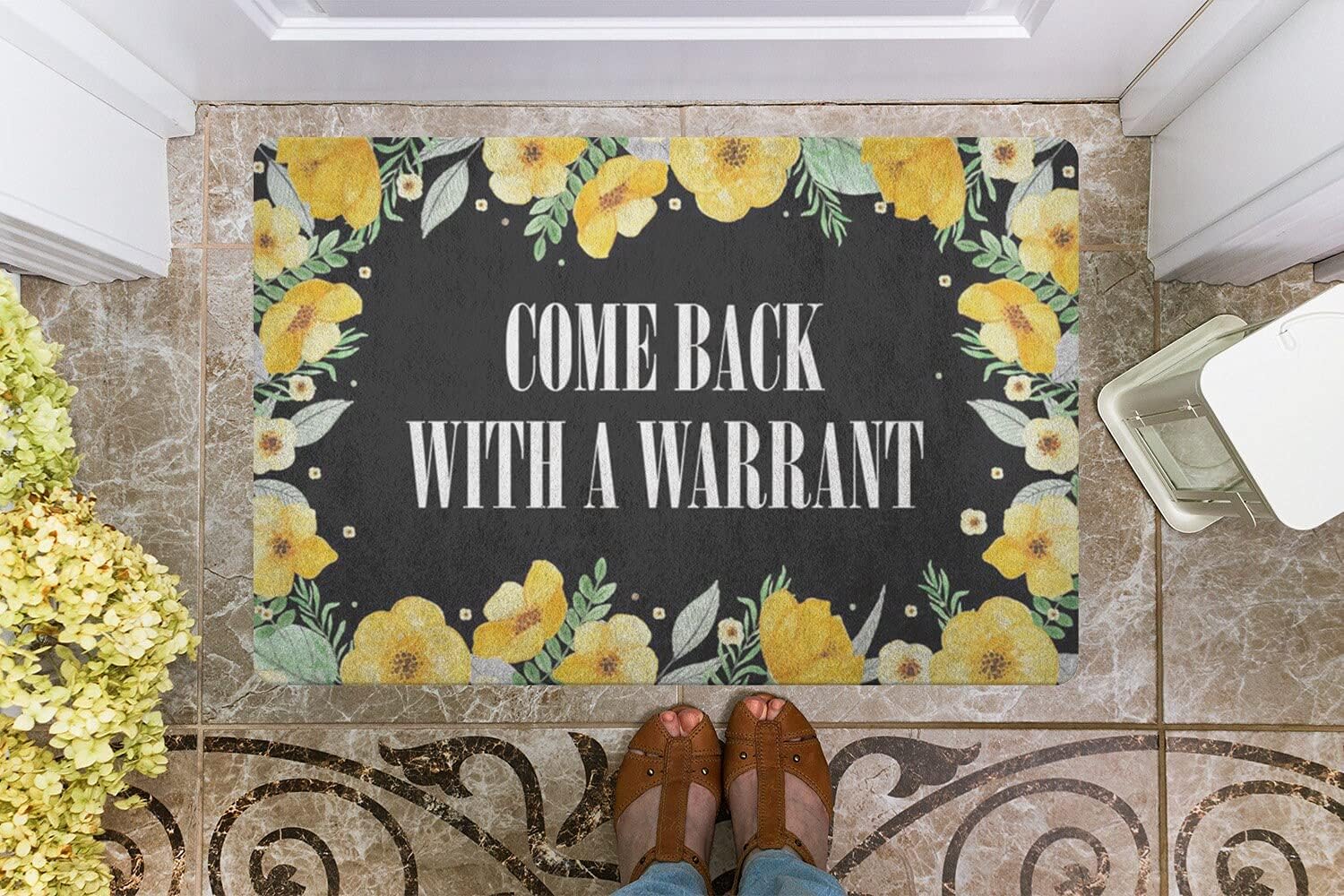 Amazon.com: Cute Doormat Indoor Entrance Doormat Door Mat Welcome Mat ...