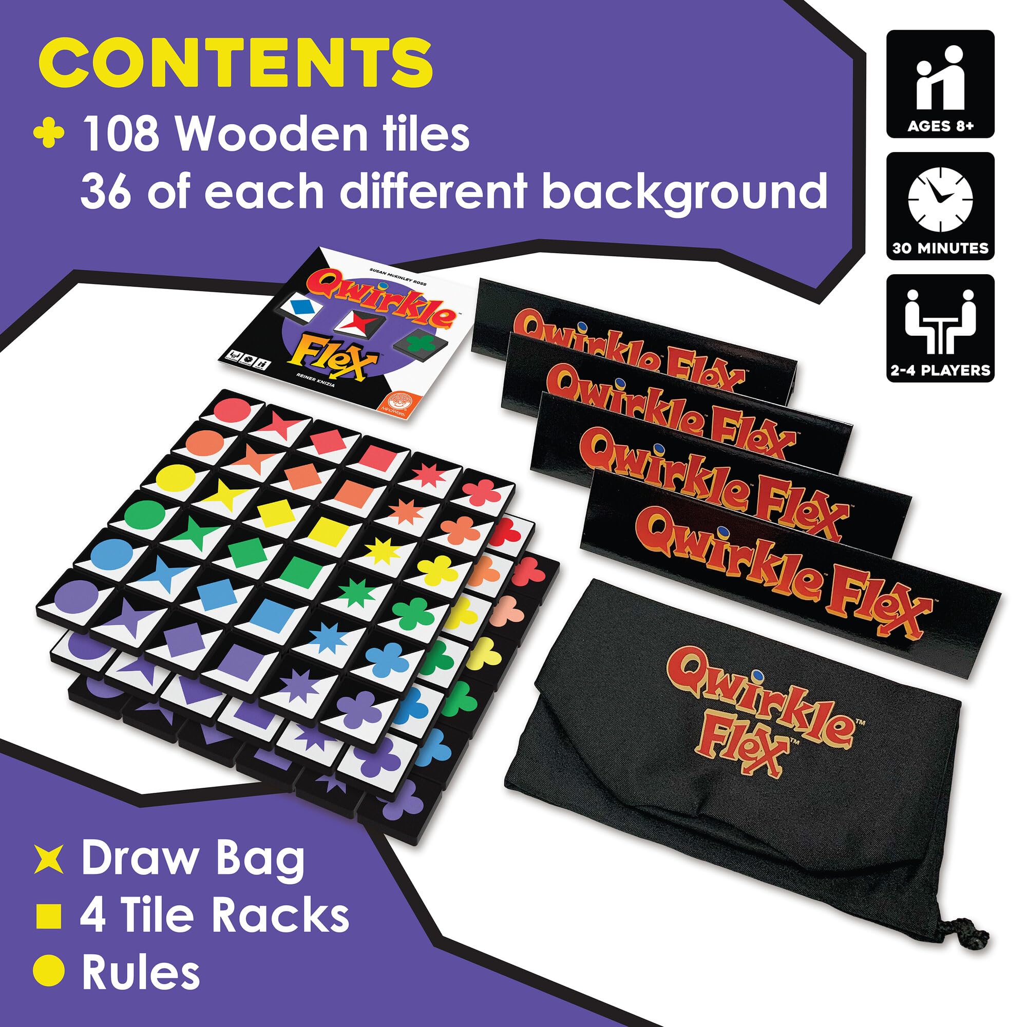 Snapklik.com : Qwirkle Flex Advanced Strategy Edition Of The Classic ...