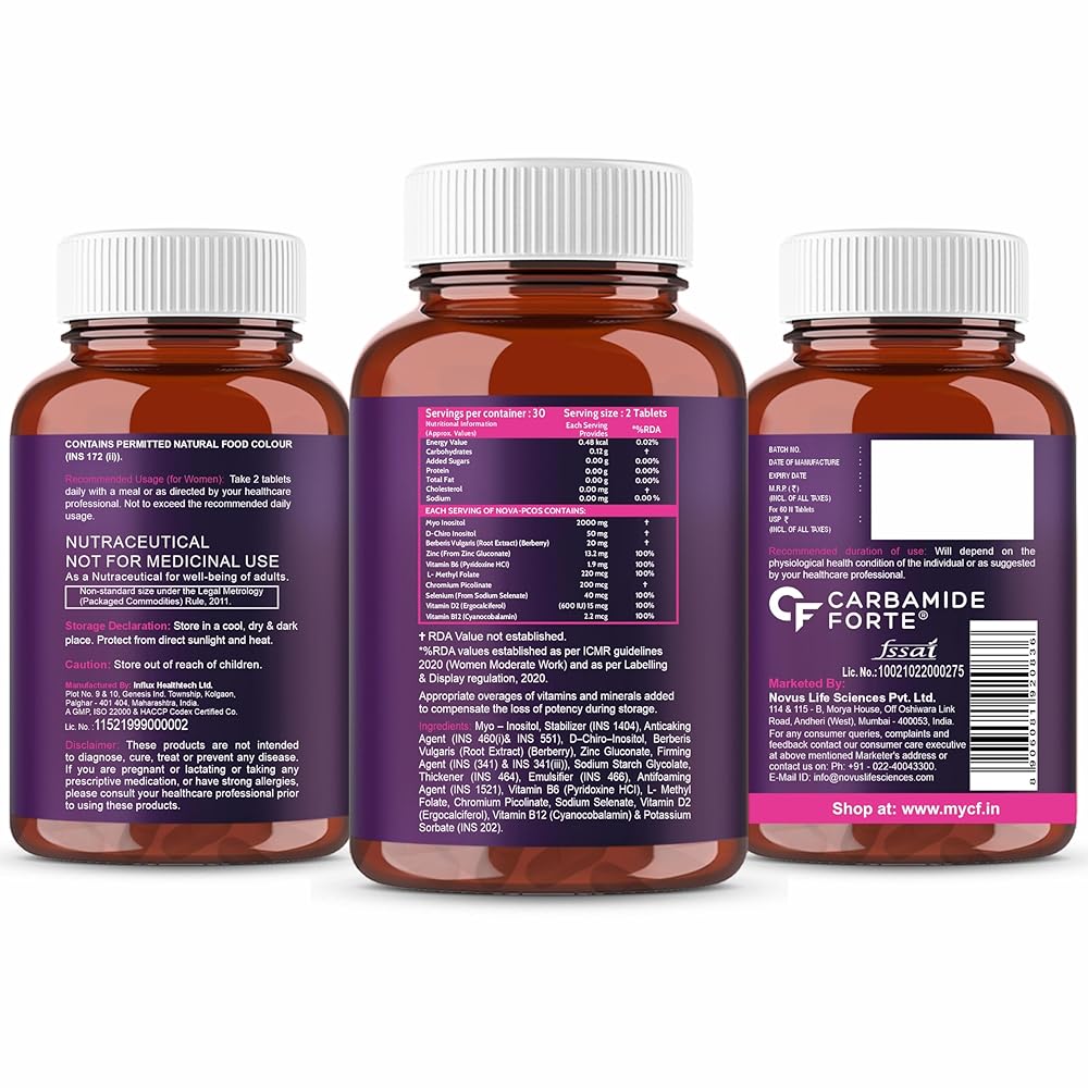 Carbamide Forte PCOS Supplements for Women with 40:1 Philippines | Ubuy