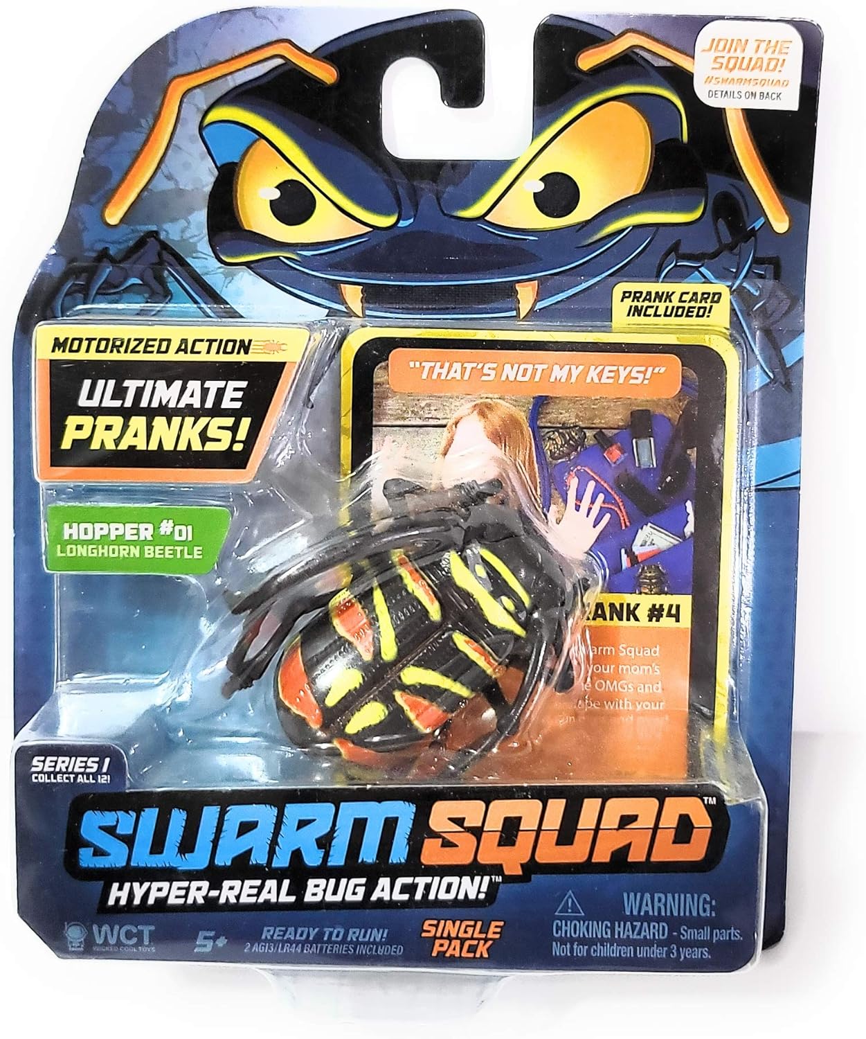 Amazon.com: Swarm Squad Single Pack - Hopper #01 - Longhorn Beetle ...