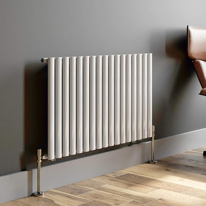 Buy DuraTherm Horizontal 600 x 1020mm Radiator Single Panel Oval Tube ...
