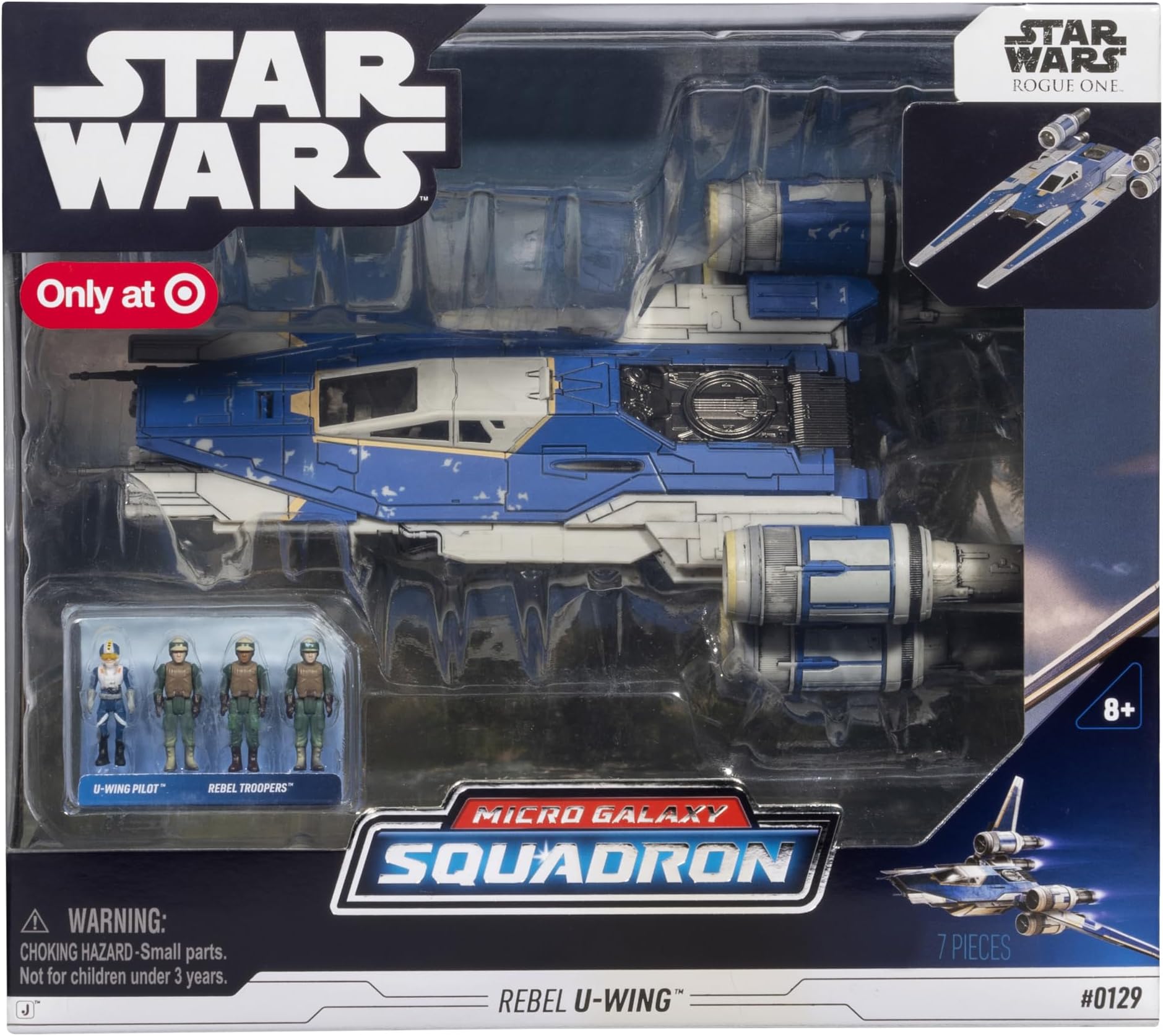 Star Wars™ Micro Galaxy Squadron Rebel U-Wing Starfighter - 12-Inch ...