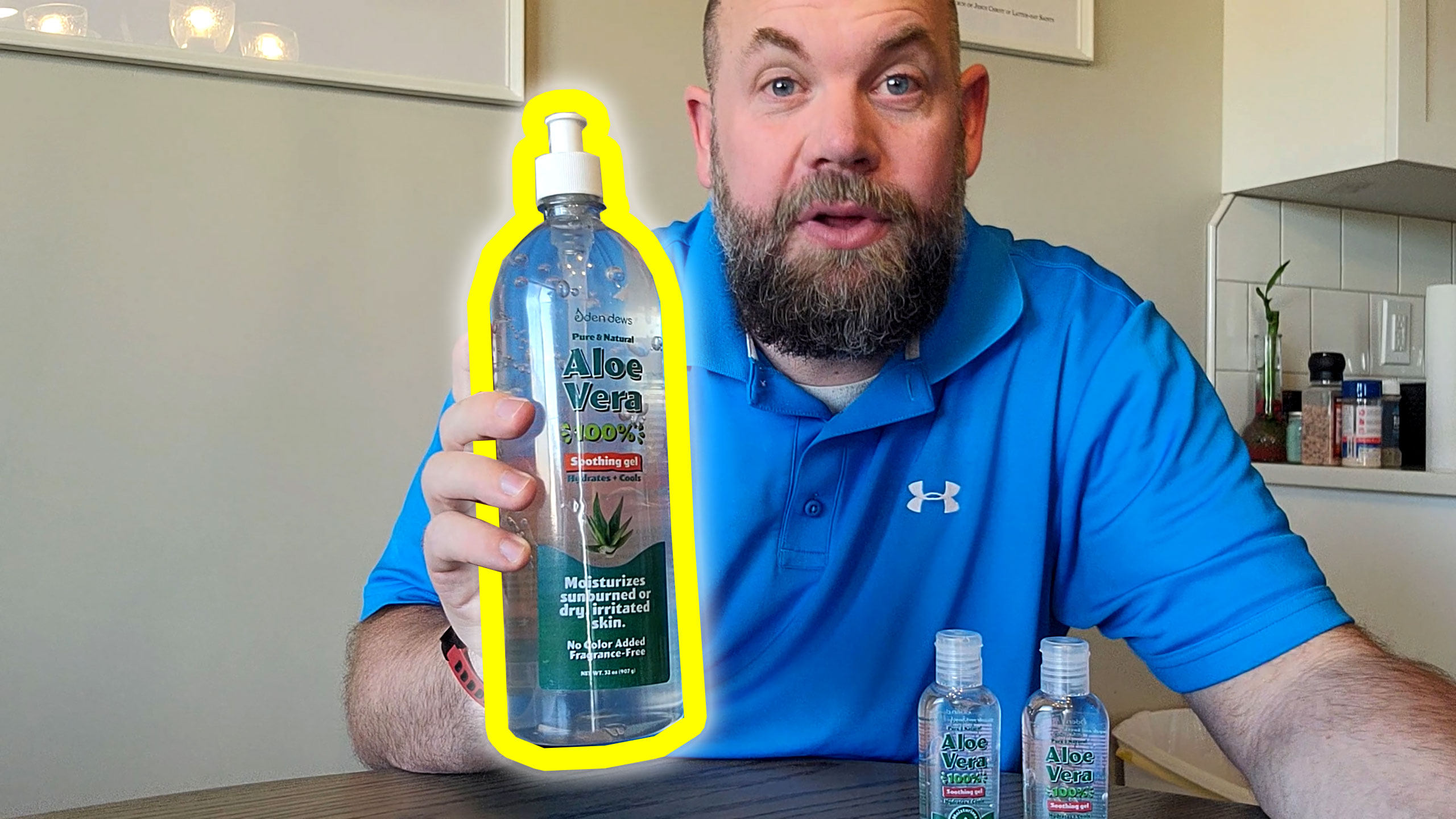 Watch Review for Eden Dews aloe vera on Amazon Live