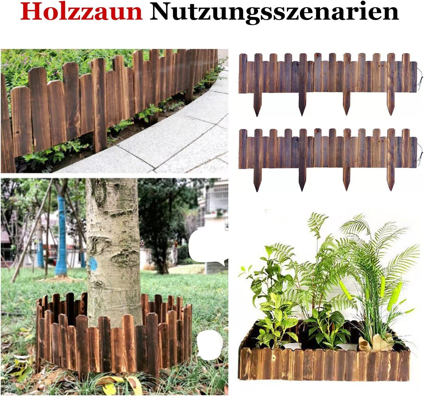 Garden Border Fence Roll Landscaping Border Edging Roll – Garden