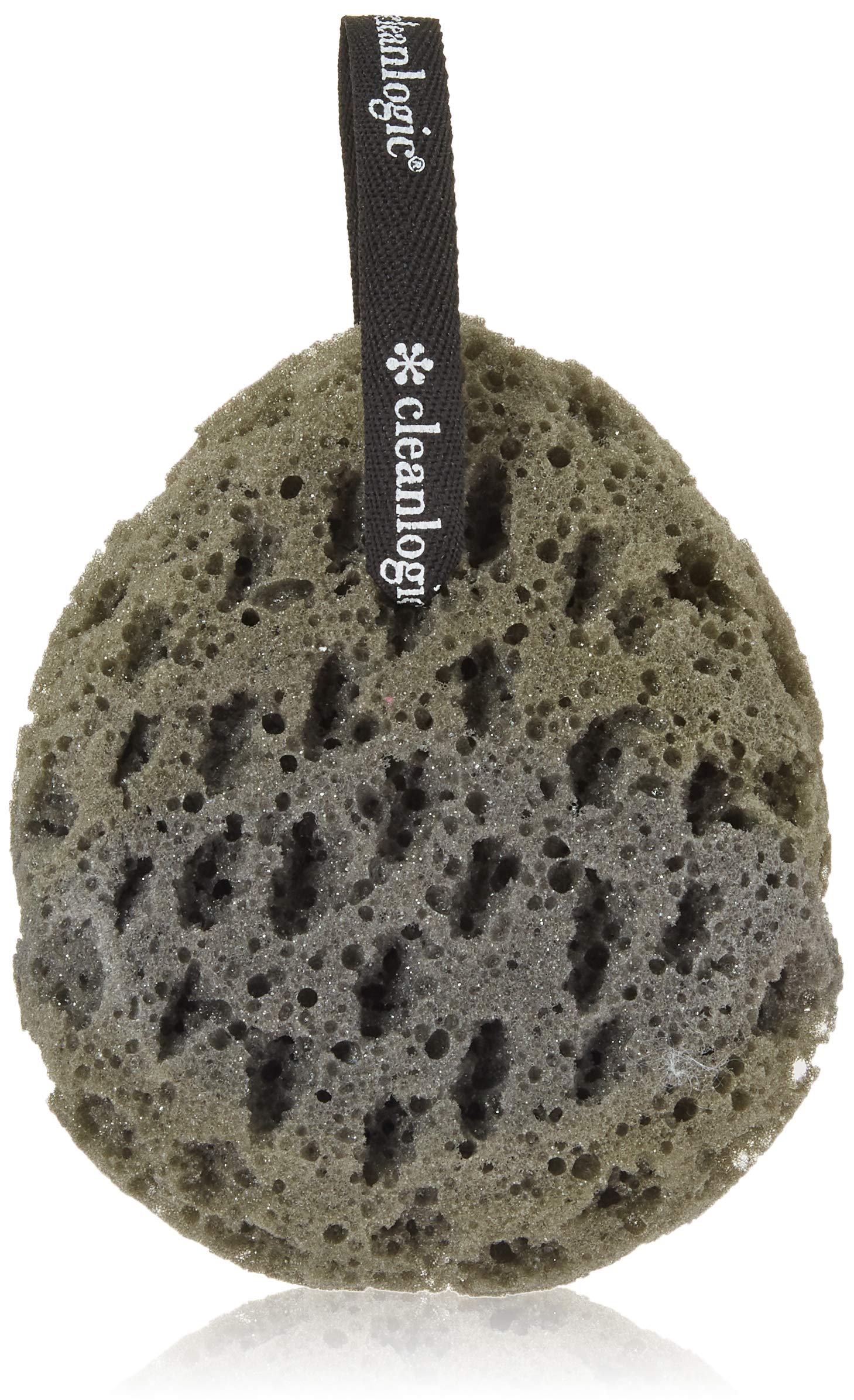 Amazon.com: Clean Logic Charcoal Infused Sea Foam Body Sponge (6 Pack ...