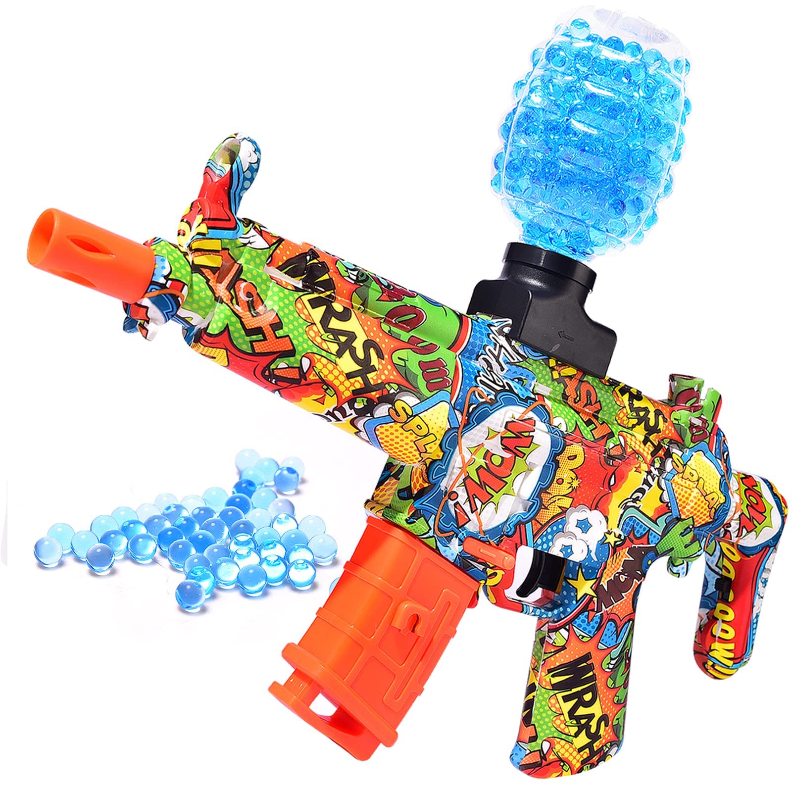 TANSAR Gel Gun Blaster Electric, Splatter Gel Ball Gun Automatic, Splat ...
