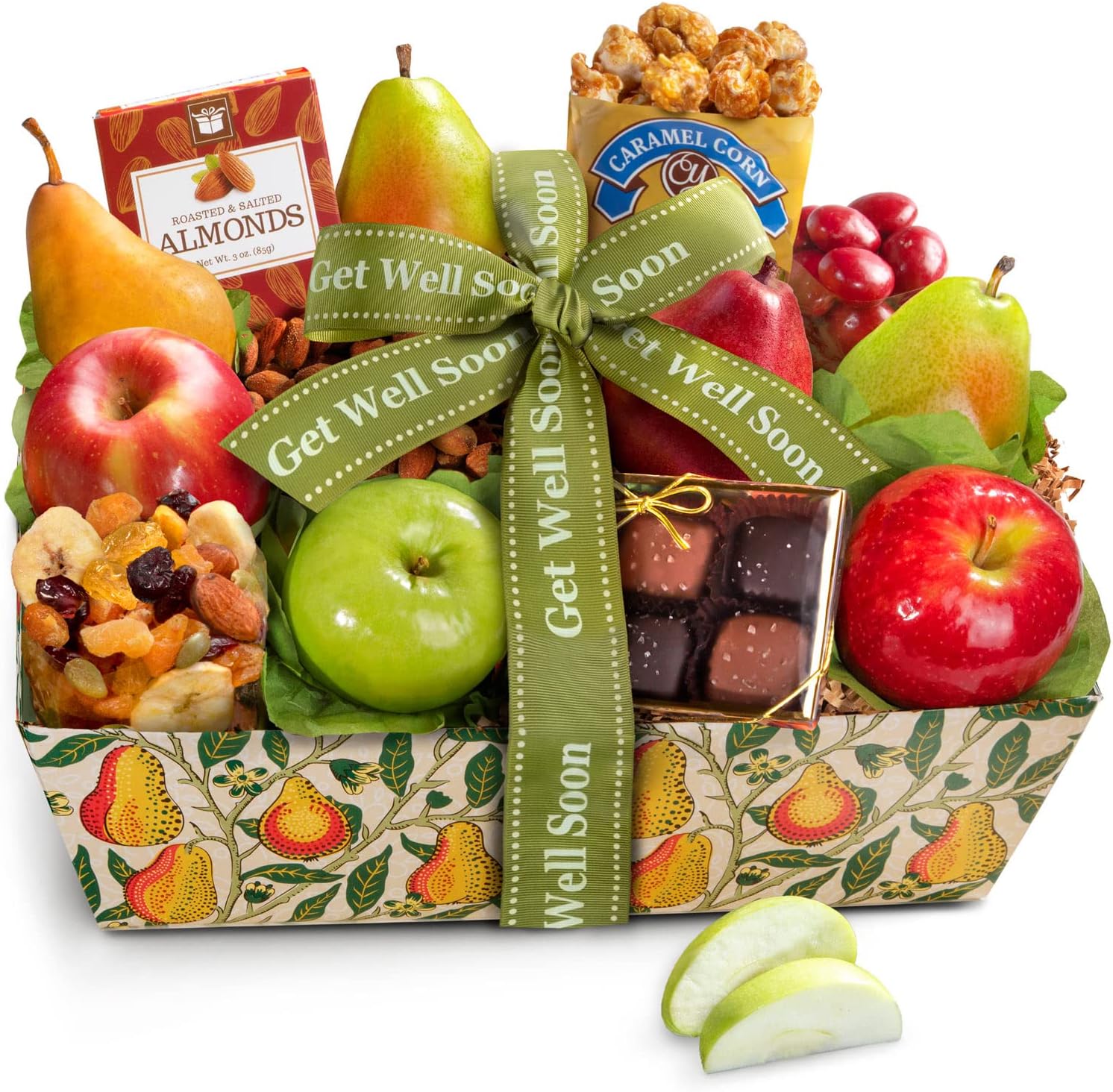 Amazon.com : A Gift Inside Get Well Soon Orchard Delight Fruit and ...