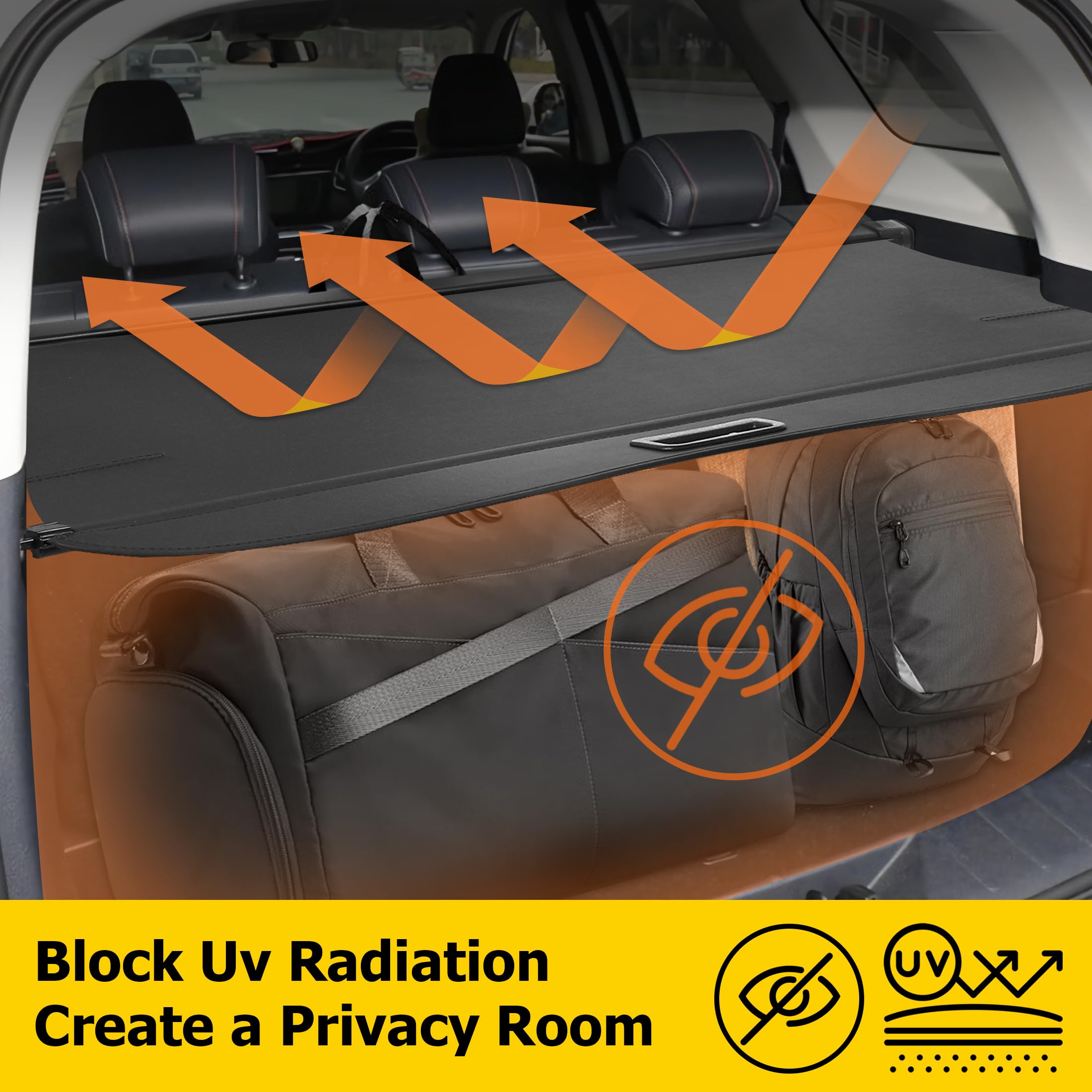 Snapklik.com : Cargo Cover For Chevrolet Equinox & GMC Terrain 2010 ...