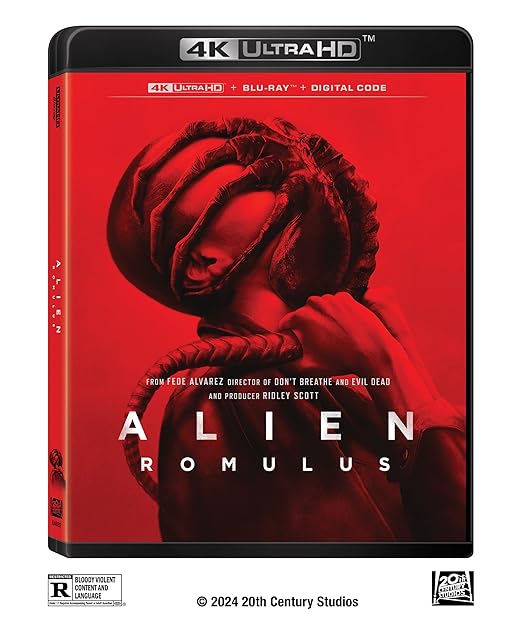 Amazon.com: Alien: Romulus - 4K + Blu-ray + Digital [4K UHD] : Isabela ...