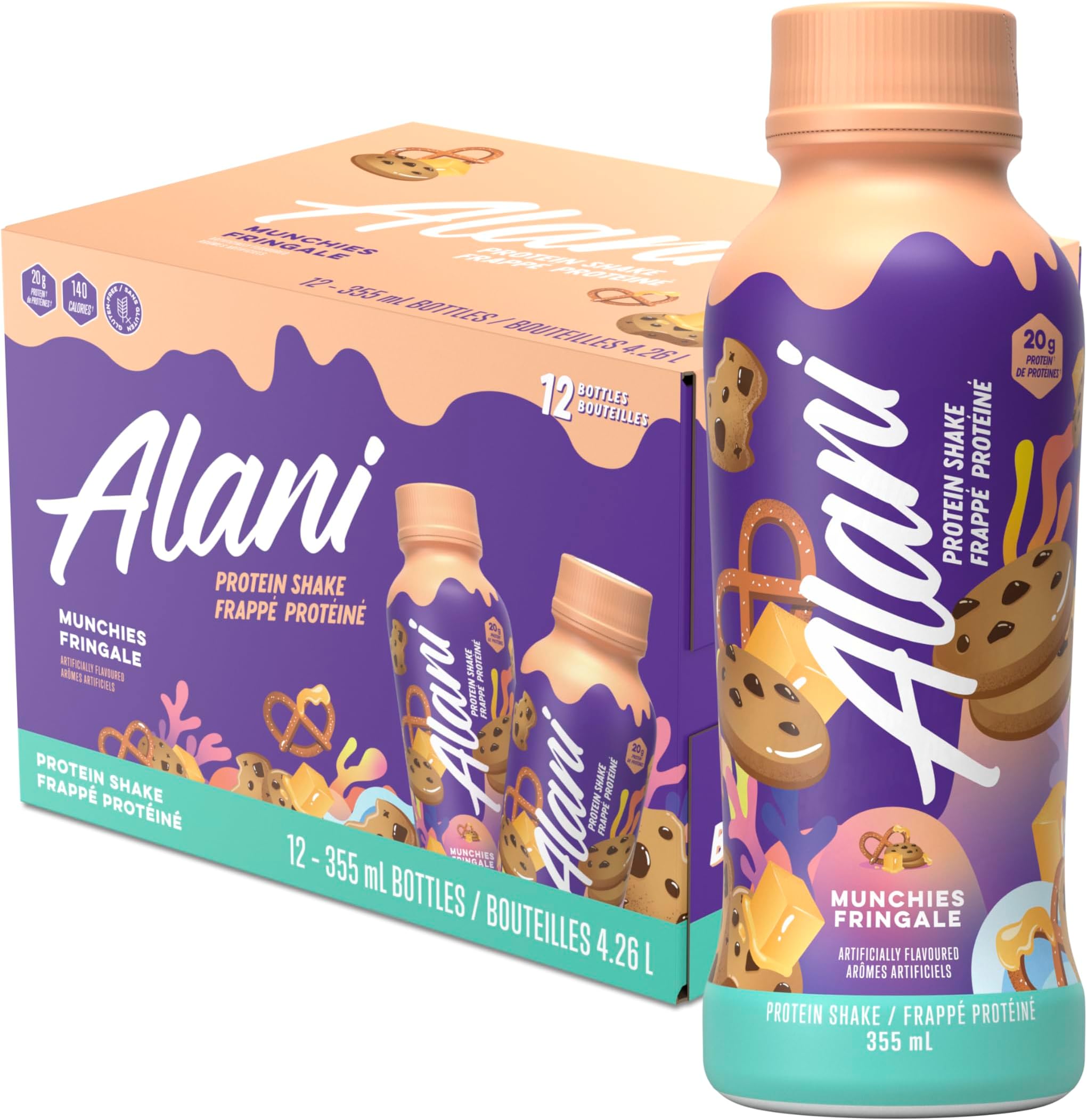 Amazon.com : Alani Nu Protein Shake, Ready to Drink, Naturally Flavored ...