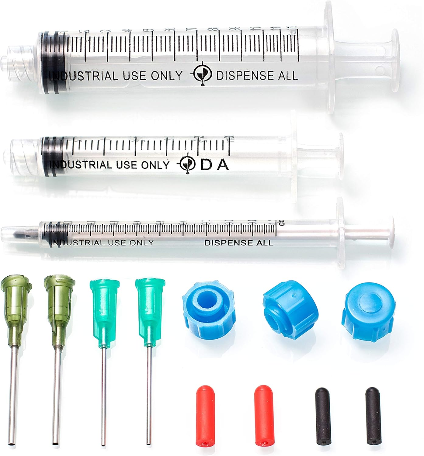 Amazon.com: Dispense All - K1-3PK All-Purpose Industrial Syringe Kit ...