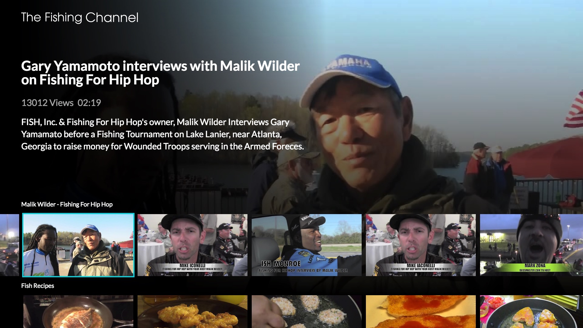 Aplicación The Fishing Channel en Amazon Appstore