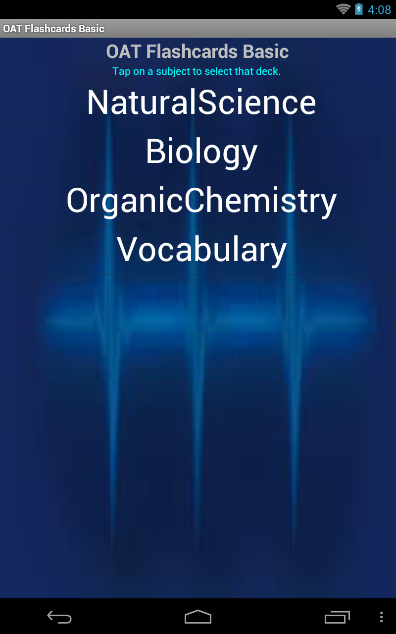 OAT Flashcards Basic - App on Amazon Appstore