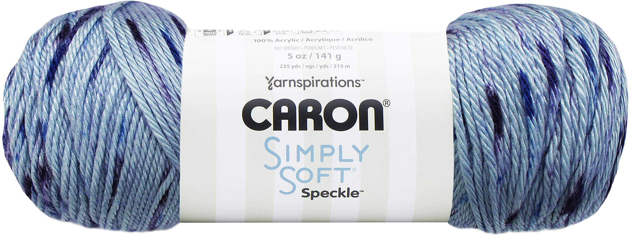 Amazon.com: CARON Simply Soft Speckle Yarn, Galaxy