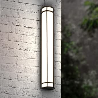 ASD LED 36 Inch Half Cylinder Wall Light Fixture | 28W 2500LM 3000K ...