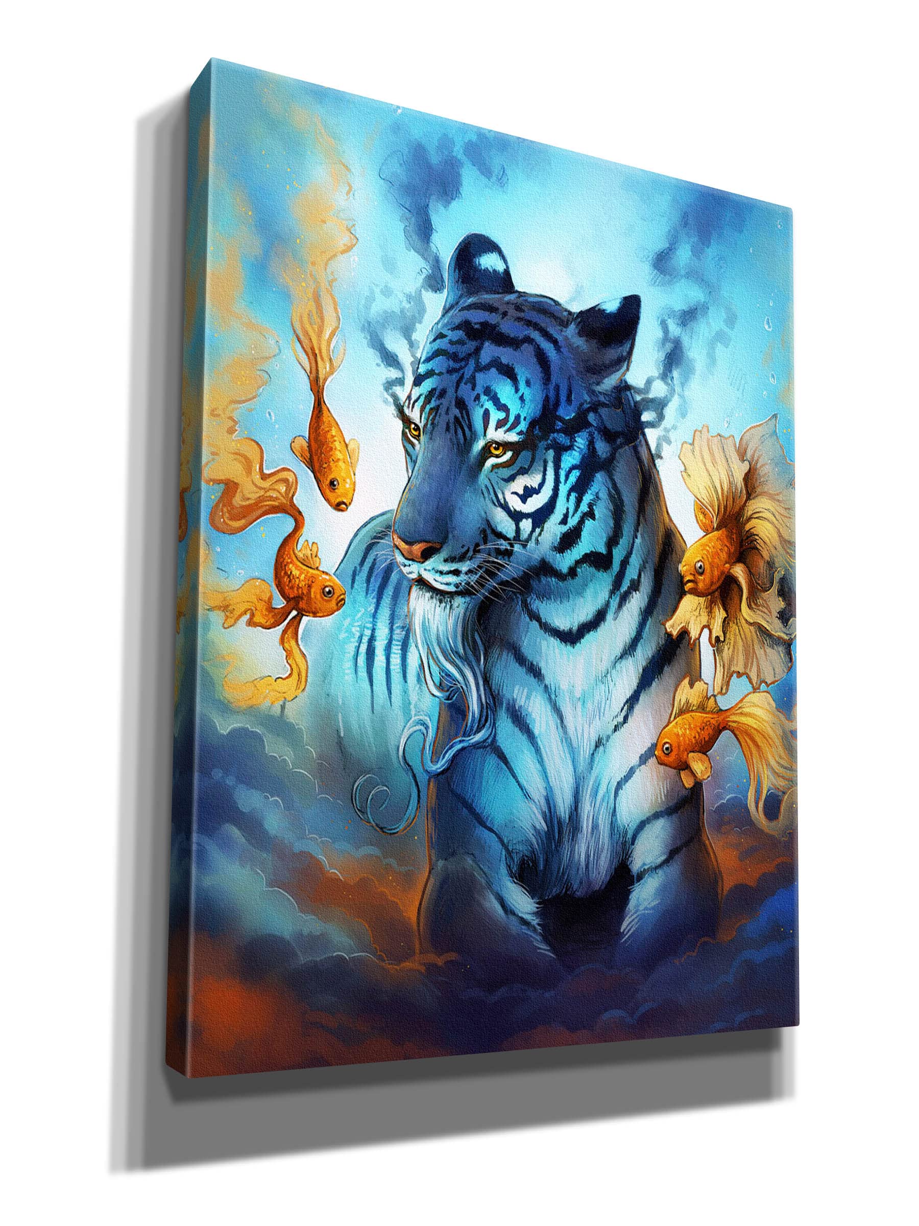 Tiger Fish Painting